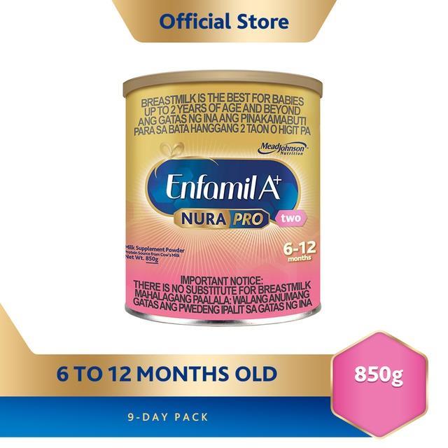 【COD】 Enfamil A Two NuraPro 850g Milk Supplement Powder for 6-12 Months ...