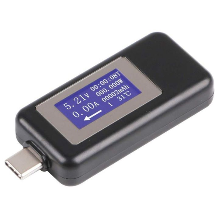 【Latest model】Usb Power Tester Type-C Multimeter Power Meter 0-5.1A 4 ...