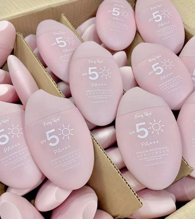 veze.ph Fairyskin Premium Brightening Suncreen 50g spf50 | Lazada PH