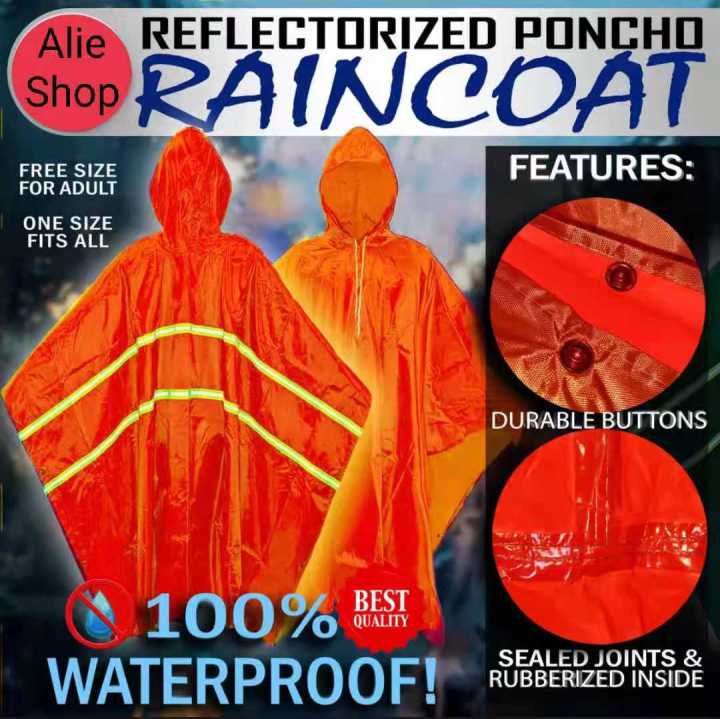 High Quality Motorcycle Waterproof Rain Coat PONCHO Upgraded Soft ...
