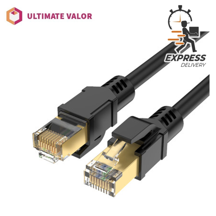 [SG Seller] Cat 8 Ethernet Cable LAN Network Cat8 Rj45 Speed Network ...