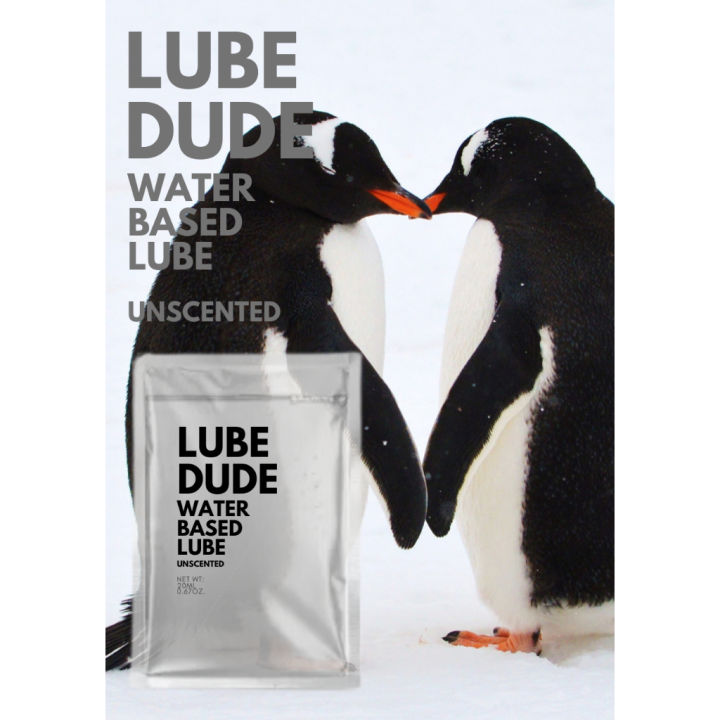 20ml sachet Lube Dude Waterbased Personal Lubricant UNSCENTED | Lazada PH