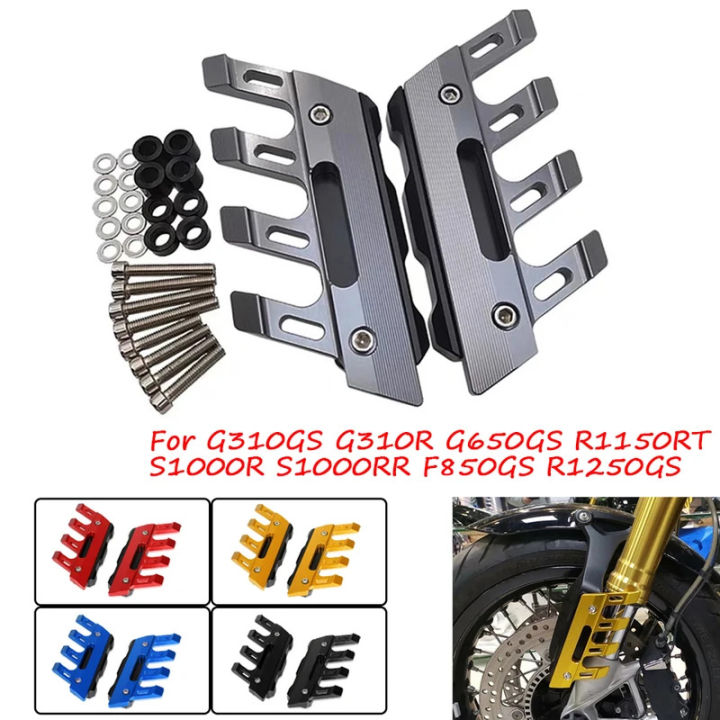 Motorcycle Front Fender Protector Guard Mudguard Sliders For BMW G310GS ...