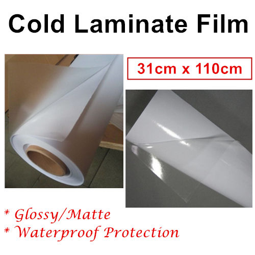 Cold Lamination Film Laminate Film ( Glossy/Matte) 31cm x 110cm | Lazada