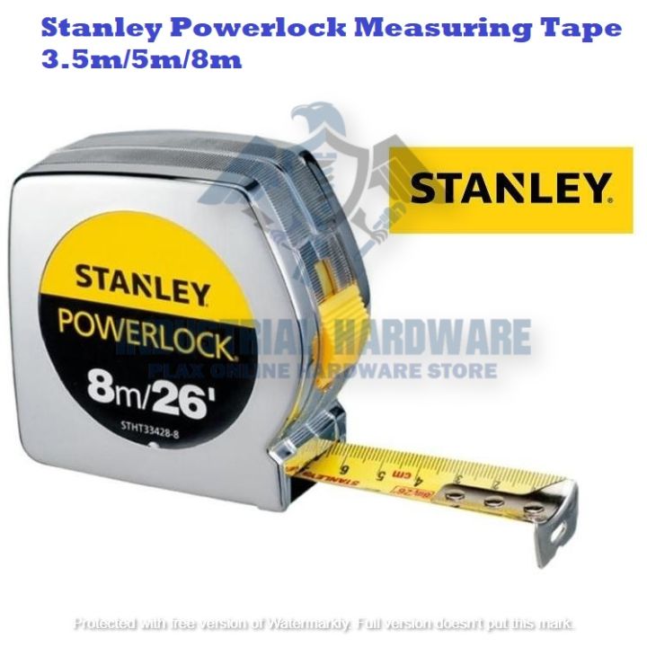 Stanley Powerlock Measuring Tape 3.5m/5m/8m | Lazada