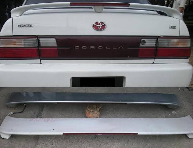 spoiler สปอยเลอร์ สปอยเลอร์หลัง AE100 AE101 1992 1993 1994 1995 สามห่วง ...