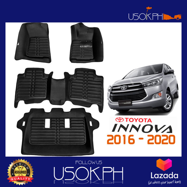 Toyota Innova (2016-2020) Deep Dish Matting High Quality | Lazada PH