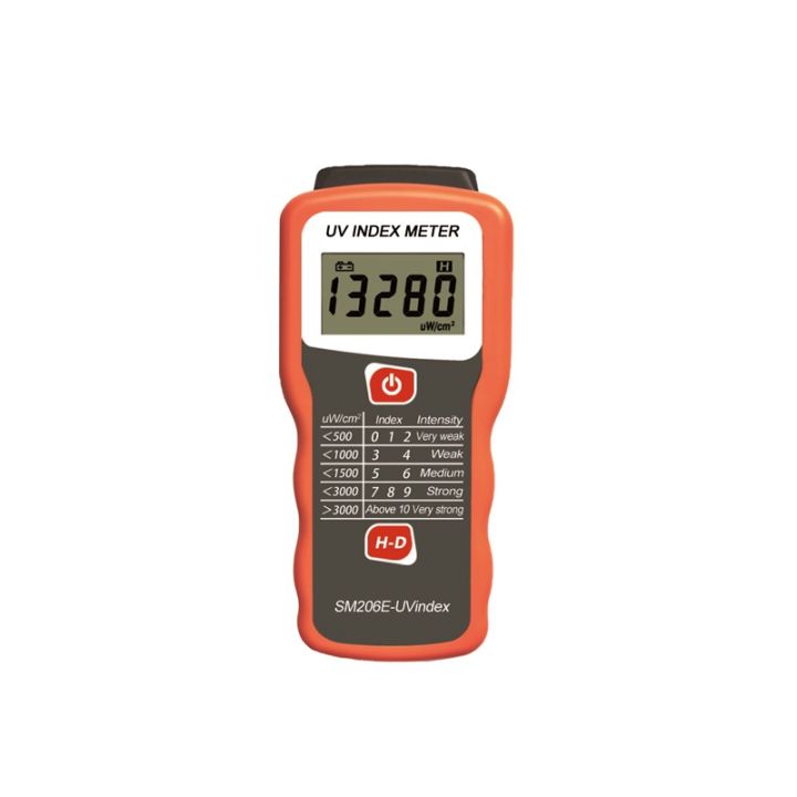 SM206E UV Index Meter Digtial Ultraviolet Radiation Intensity Tester ...