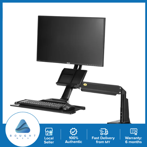 NB35 Ergonomic Desktop Gas Spring 19-27 Inch Monitor Holder With ...