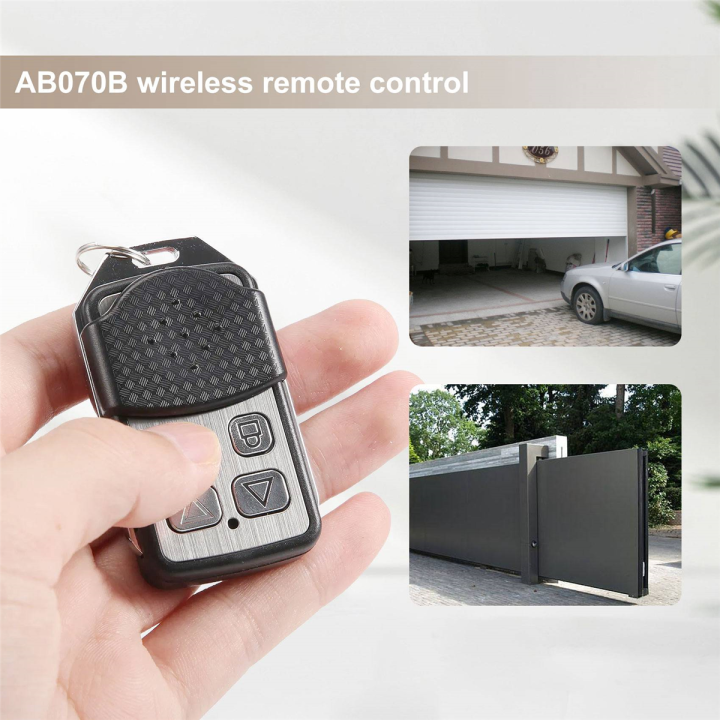 4 Button Electric Garage Door Opener Wireless Remote Control 433MHZ ... 4 Button Electric Garage Door Opener Wireless Remote Control 433MHZ ...