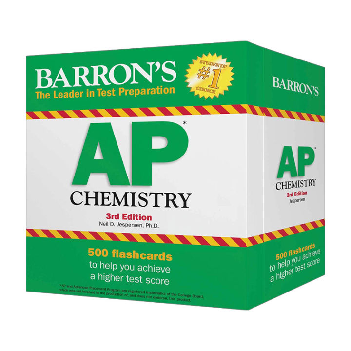 Huayan Original English Original AP Chemistry Flash Cards Barron AP ...