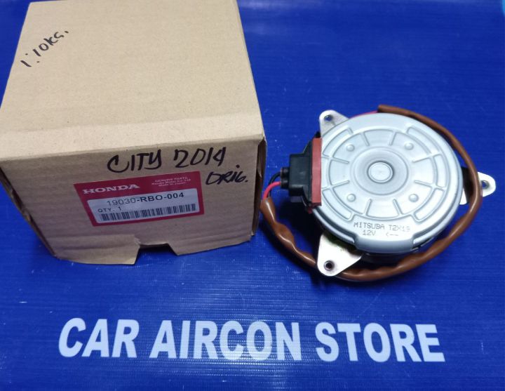 HONDA CITY 2009-2018 auxiliary fan / radiator fan motor MITSUBA ...