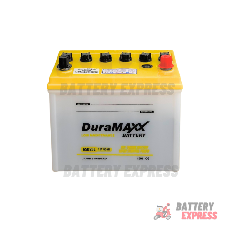 2SM Low Maintenance - N50L / 65D26L Duramax Battery for Car, Truck and Generator ( with FREE ...