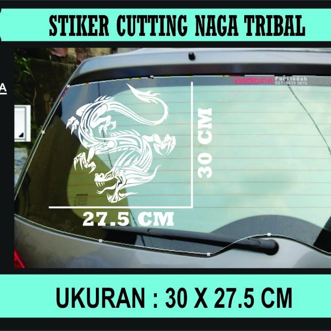 stiker mobil tribal naga | Lazada Indonesia