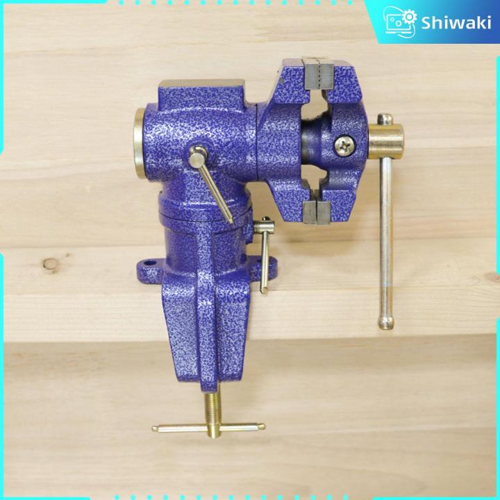 Shiwaki 2 in 1 Bench Vise Movable Table Vise for Woodwork Cutting ...