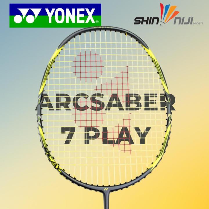 YONEX Badminton Racket ARCSABER 7 Play (100% Original) | Lazada