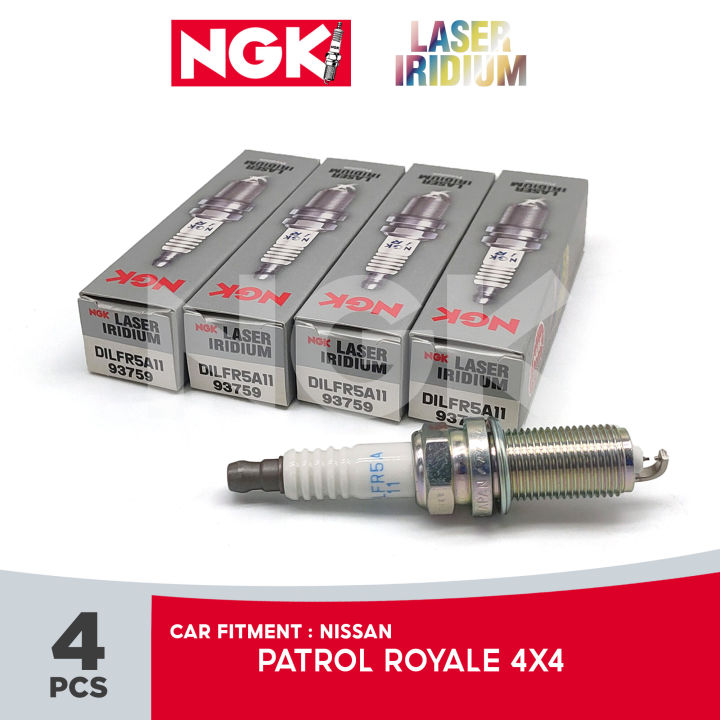 NGK Laser Iridium Spark Plug Nissan Patrol Royale 4X4 2012 - Up ...