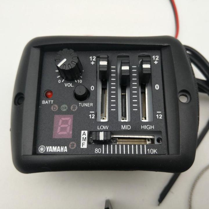 YAMAHA Acoustic Guitar Pickups EQ Tuner Piezo Pickup Equalizer System ...