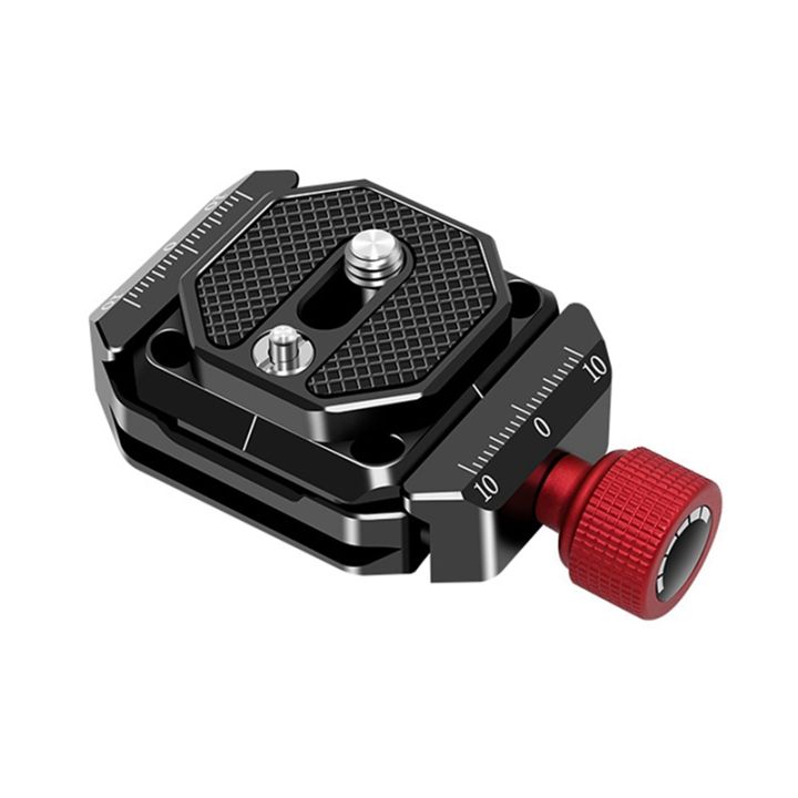 Universal Quick Release Plate Clamp SLR Camera Stabilizer Tripod Base ...