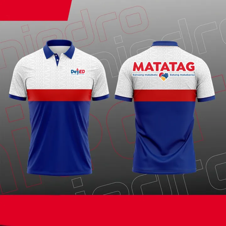 DEPED MATATAG POLO UNIFORM FULL SUBLIMATION POLO-Shirt FOR Men AND ...