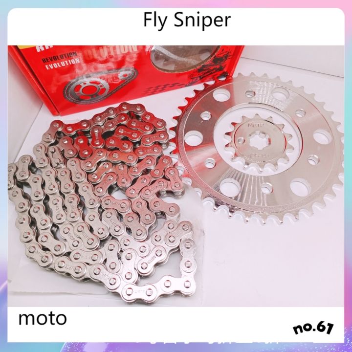 CHAIN & SPROCKET SET SNIPER 150 | Lazada PH