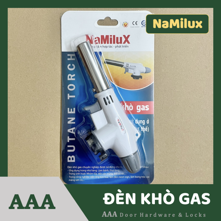 Đèn Khò Gas Mini NaMiluX (loại tốt) - Đầu khò ga NaMilux (sử dụng được ...