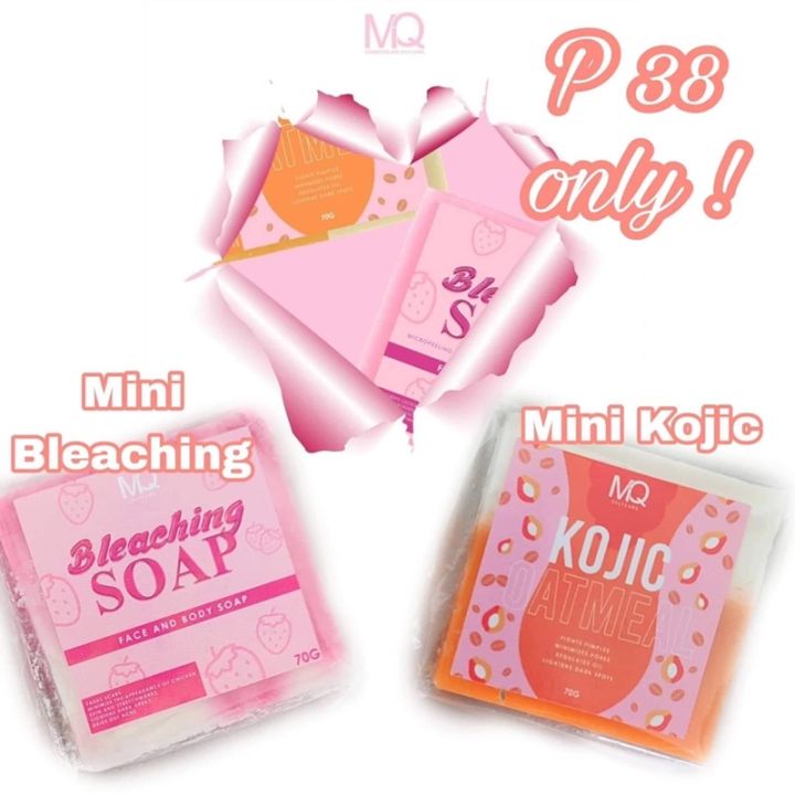 MQ Cosmetics Whitening Kojic Soap( Mini Soap ) | Lazada PH