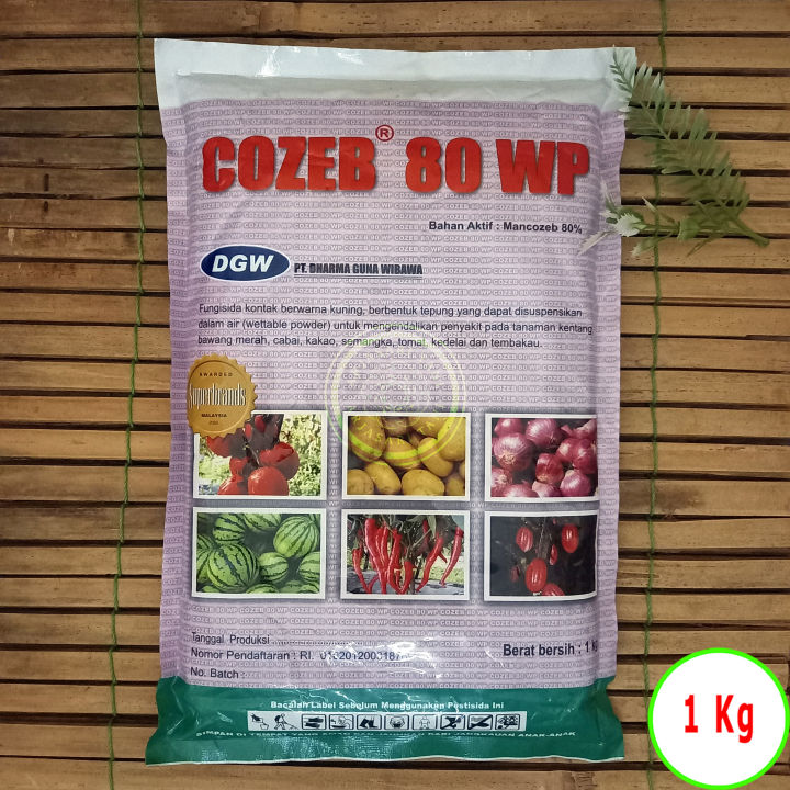 FUNGISIDA COZEB 80 WP KEMASAN PABRIK 1 KG | Lazada Indonesia