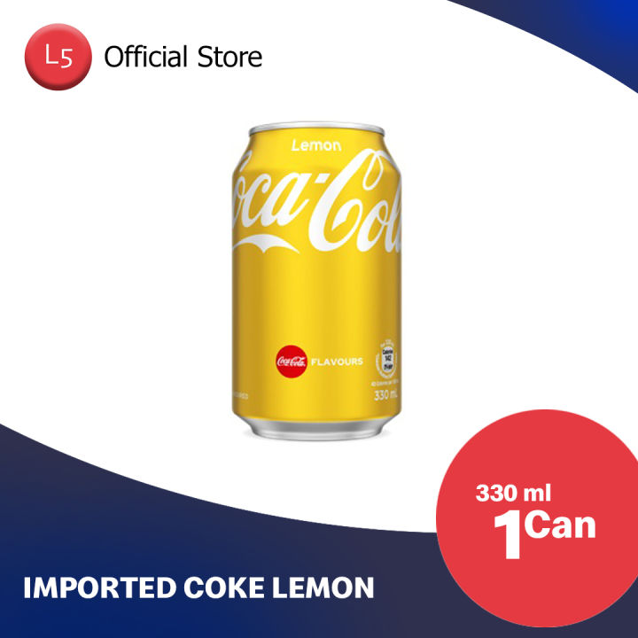 Coke Lemon 330ml | Lazada PH: Buy sell online Cola with cheap price ...