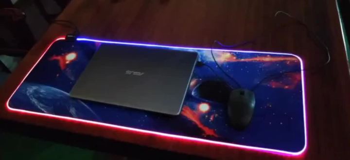 LZD Large Size rgb Mouse Pad led Light-Emitting Magic Color Game Anime ...