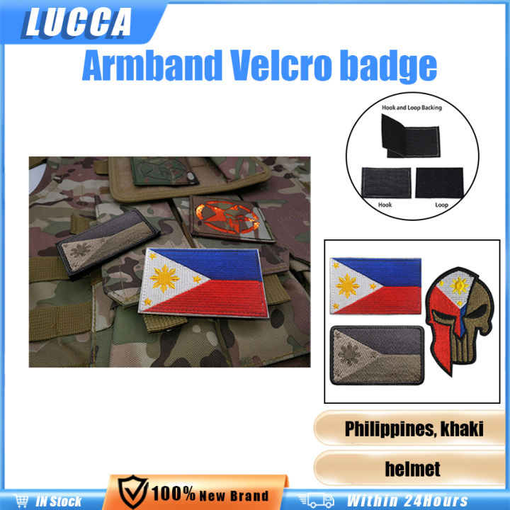 Philippines Flag Patch Philippine Flag IR Infrared Reflective Patches Skull Embroidery Patch ...
