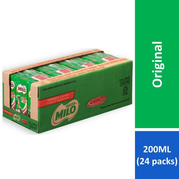 Nestle Milo UHT 1 Carton (24 x 200ml) | Lazada