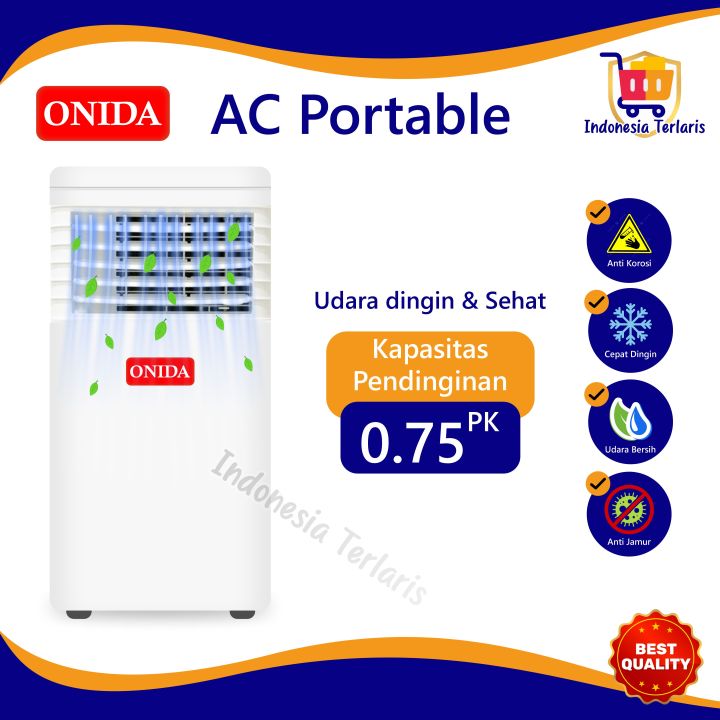 ONIDA AC 1/2 PK.AC Portable 3/4 PK / 0.75PK.Low Watt.Baru.Pendinginan ...