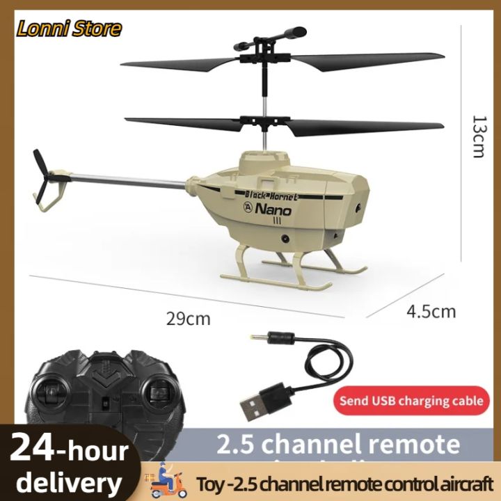 【Fast delivery】RC Helicopters Remote Control Aircraft With Gyroscope 2 ...