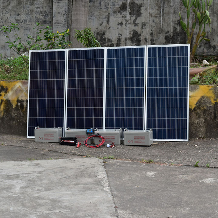 Solar power generation system A complete set of household 220V ...