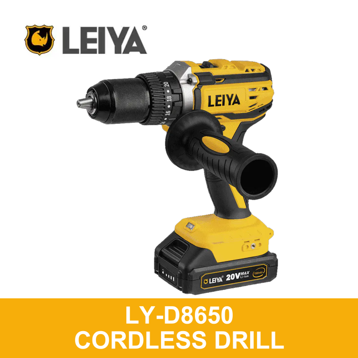 LEIYA CORDLESS DRILL LY-D8650 20V 1.5Ah | Lazada PH