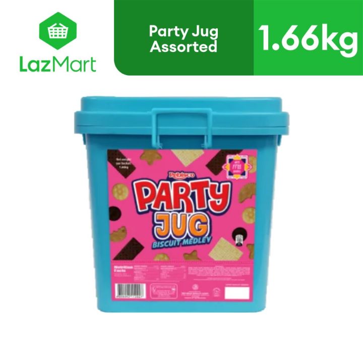 Rebisco Party Jug Assorted Flavors 1.66KG | Lazada PH