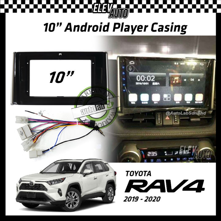 Toyota RAV- 4 RAV4 2019-2021 Android Player Casing 10" with Player ...