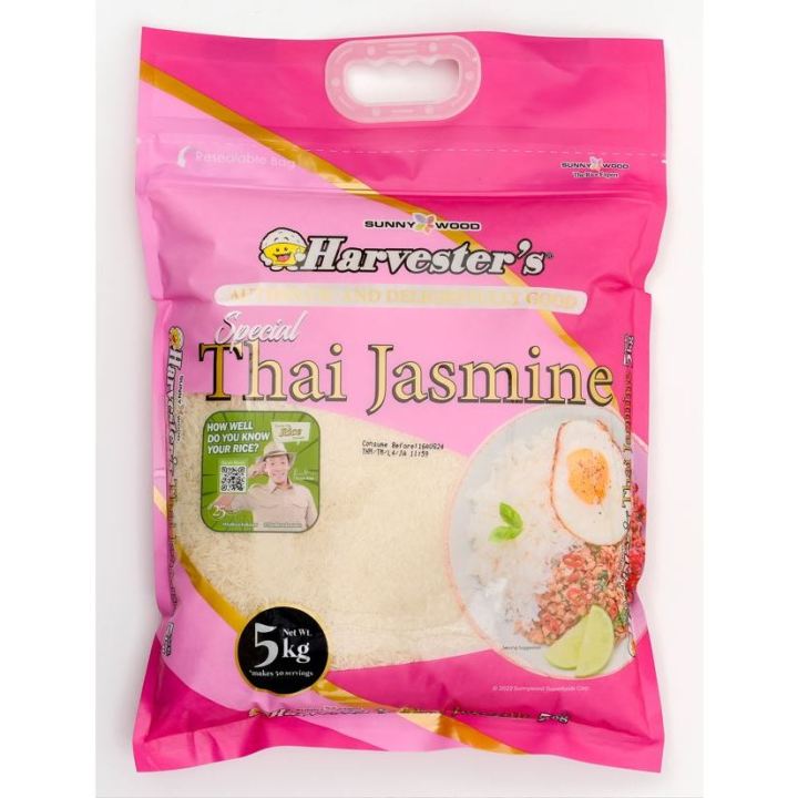 Harvester's Special Thai Jasmine Rice 5kg | Lazada PH