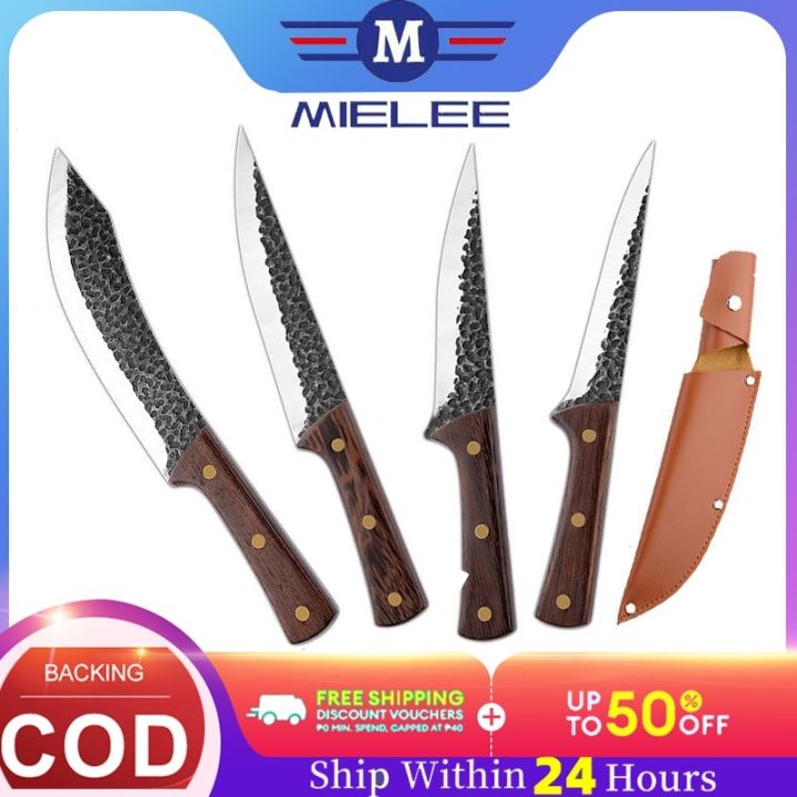 Hot BkR.PH Professional Kitchen Butcher Knife Set Japanese High Carbon ...