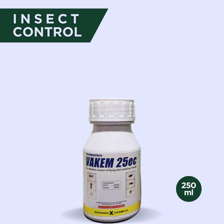 Vakem 250ML for Flying and Crawling Insect Control Ipis Lamok Spray ...