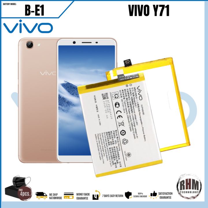 VIVO Y71 BATTERY | BATTERY MODEL B-E1 (3360mAh) Original Equipment ...