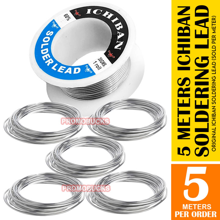 5 METERS Original Ichiban Soldering Lead 1.0 ø (Sold Per Meter) | Lazada PH