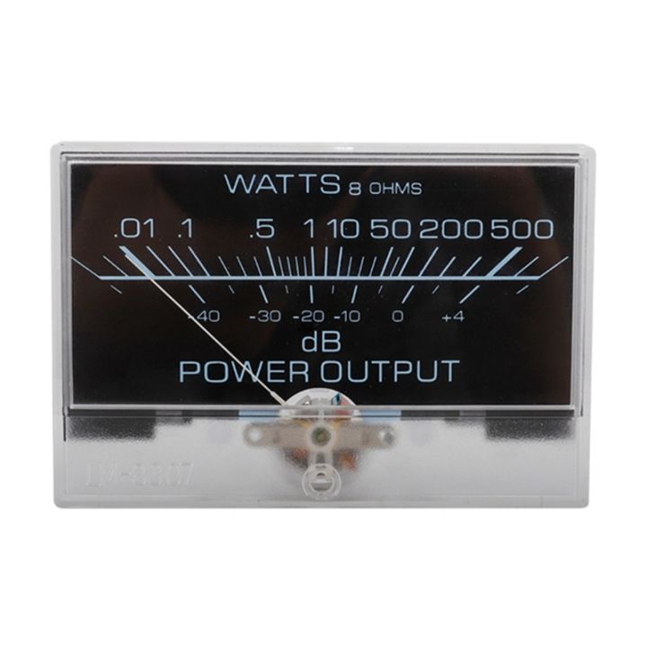 (BXNZ) 1 PCS 12-16V VU Meter Analog Panel Audios Level Meter Plastic ...