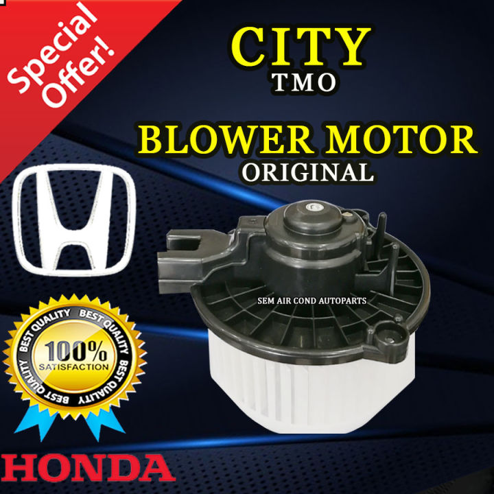 HONDA CITY TMO 2009-2013 YEAR ORIGINAL HONDA BLOWER MOTOR (CAR AIRCOND SYSTEM) COME WITH WHEEL ...
