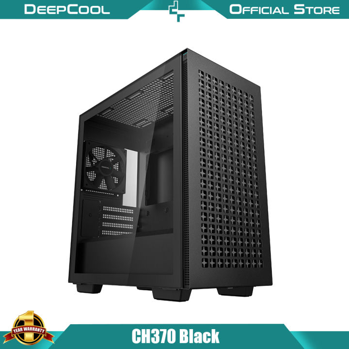 DEEPCOOL CH370 sleek and minimalistic Micro ATX case | Lazada PH