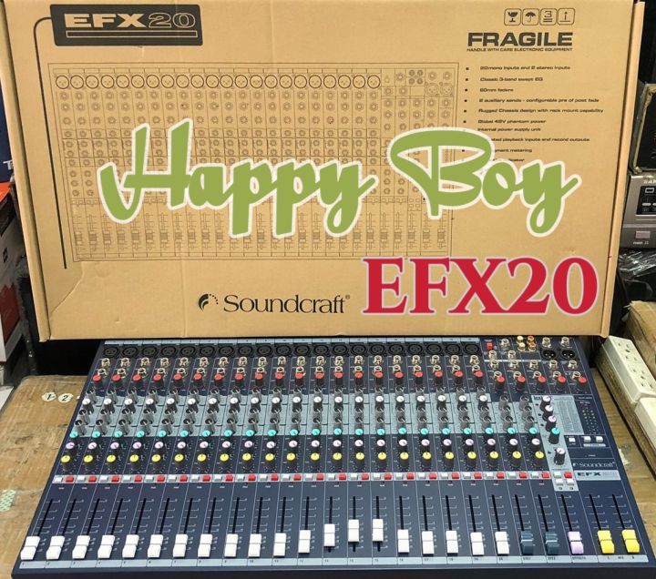 Soundcraft MIXER EFX -8/EFX-12/EFX-16/EFX-20(8 channel,12 channel,16 ...