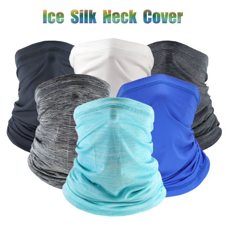 Ice silk Breathable Face Mask / Dust Wind UV Sun Protection Bandana ...