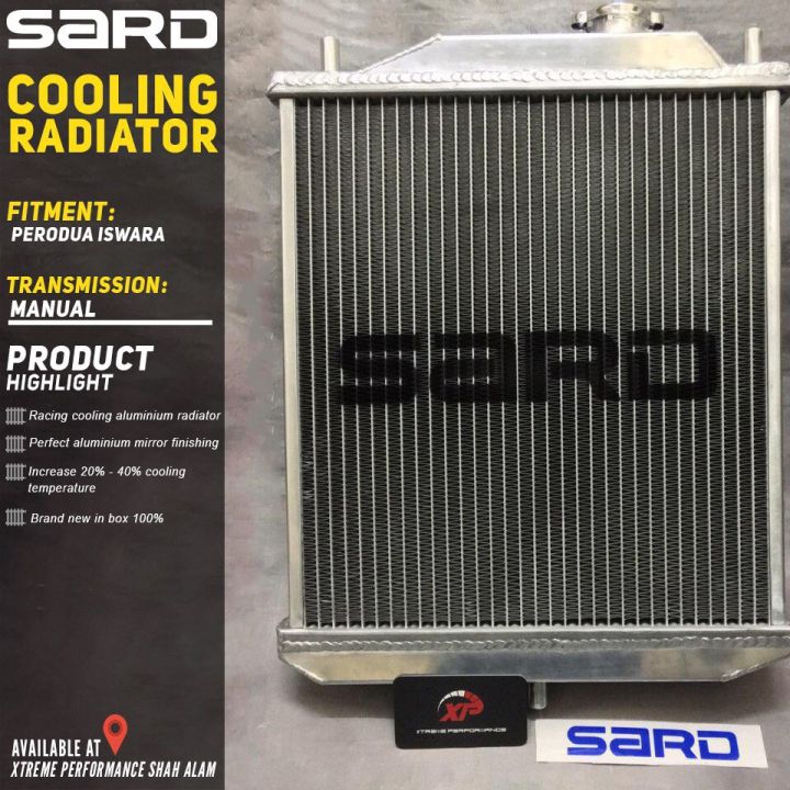 ORIGINAL READY STOCK RADIATOR SPORT SARD PROTON SAGA ISWARA MANUAL 2 ...