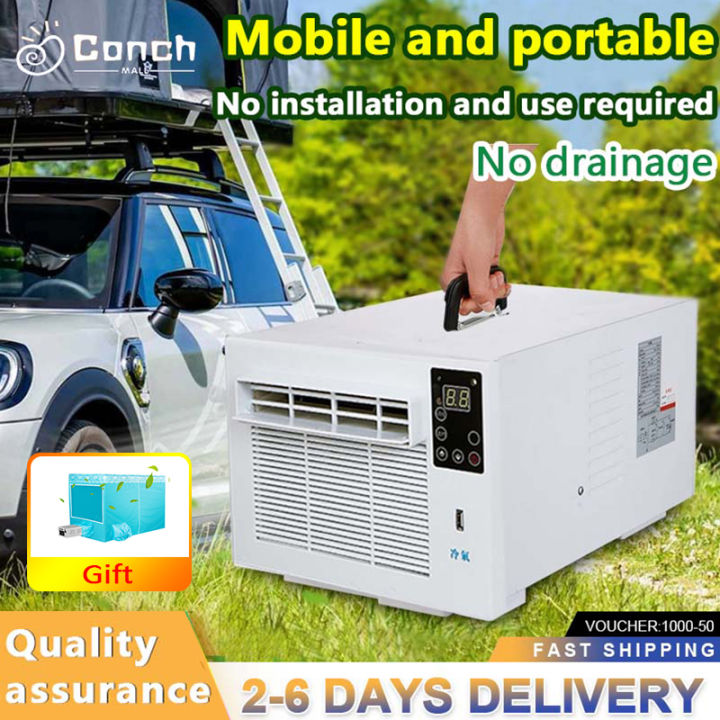 Portable Air Conditioning Compressor 12V/24V Cooling Parking Air ...